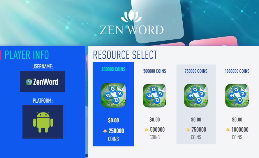 Zen Word Trucchi Monete Infinite Gratis Android IOS 2024