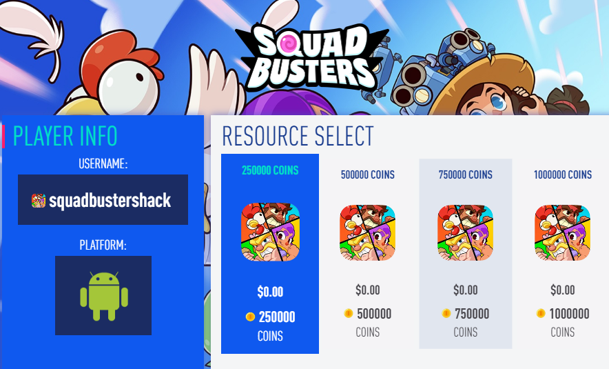 Squad Busters Trucchi Monete E Biglietti Infinite Gratis